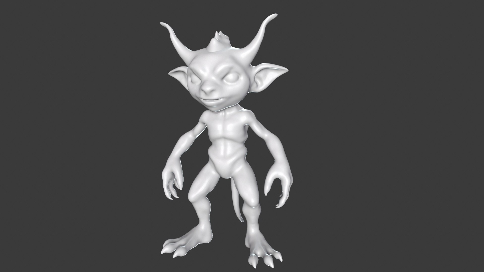 Goblin Character Base Mesh Set 3D Model - TurboSquid 2290996