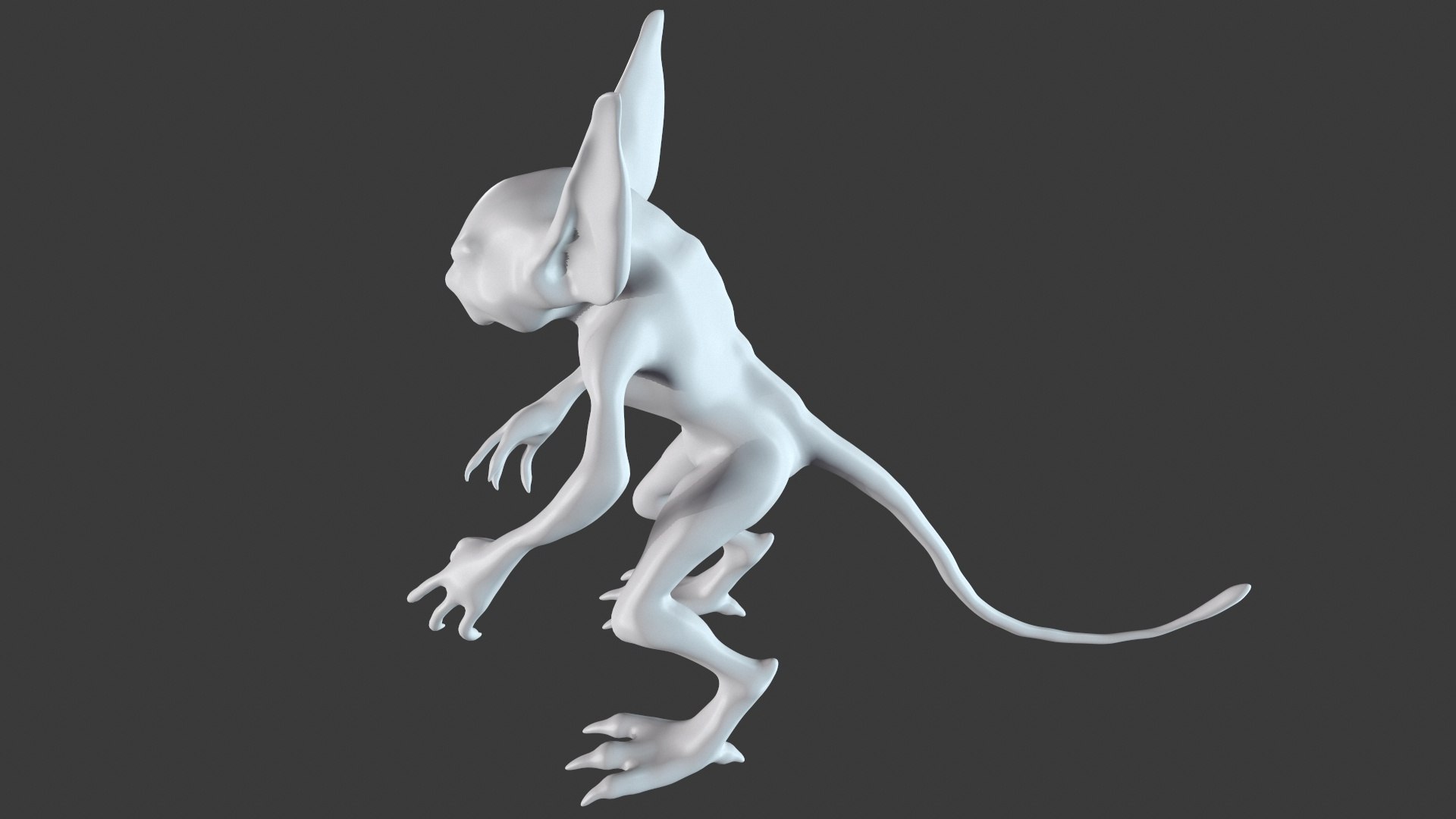 Goblin Character Base Mesh Set 3D Model - TurboSquid 2290996