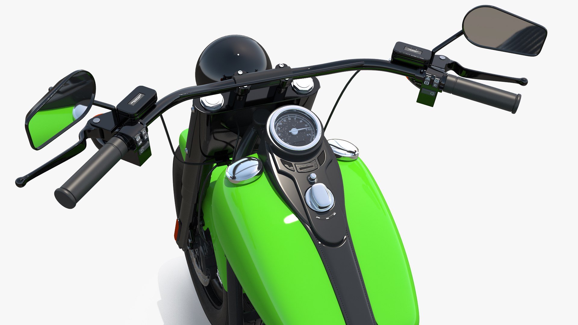 Classic Motorcycle Cycle Motor 3D Model - TurboSquid 1604322
