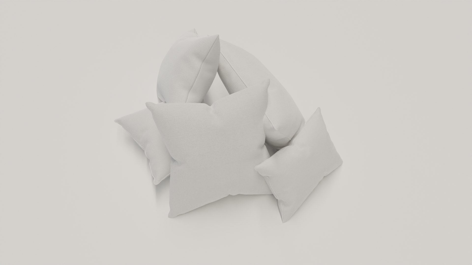 36 Realistic Pillows 3D Model - TurboSquid 1861310