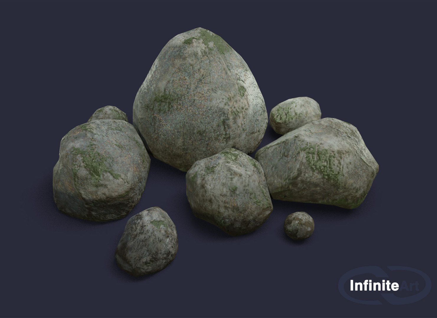 Rocks 3D model - TurboSquid 1841248