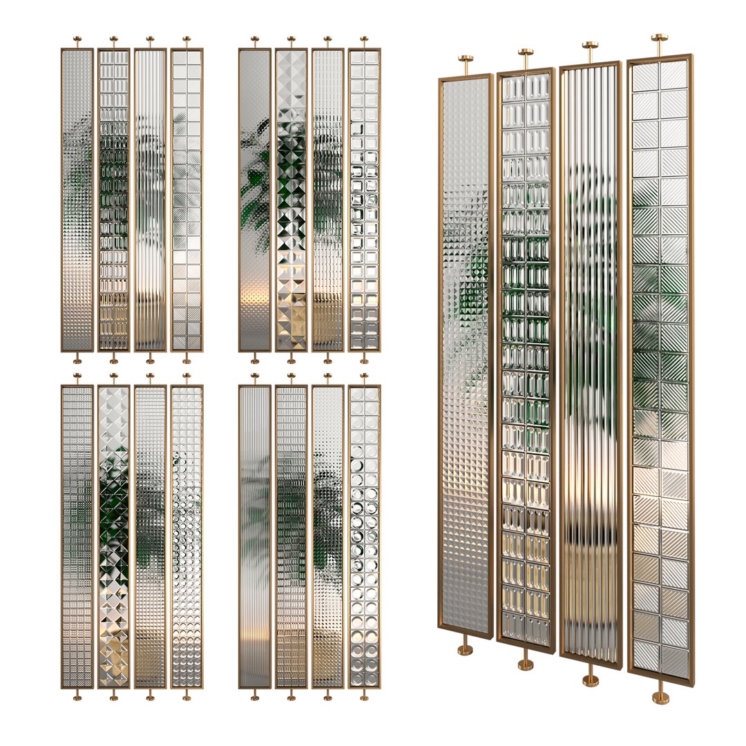 Glass Partition 15 3D Model - TurboSquid 1906939