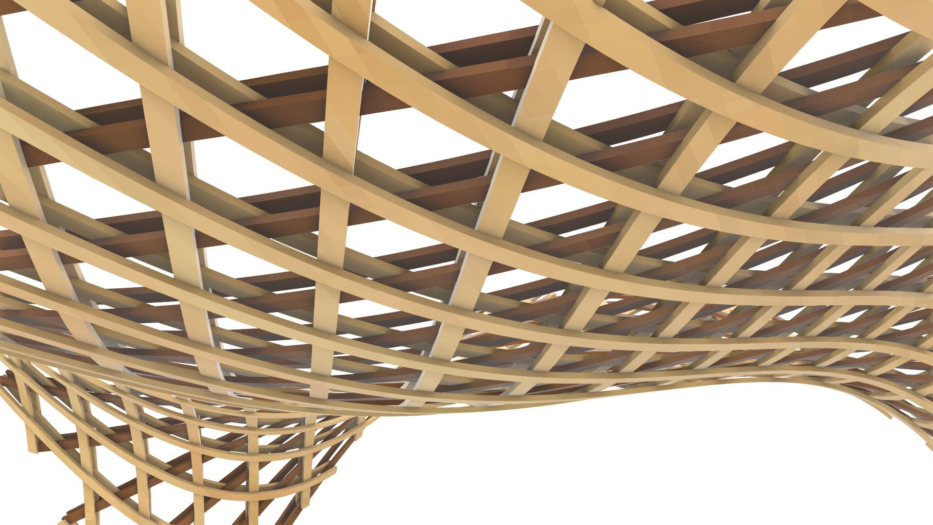 Elastic GridShell Structure 4 3D - TurboSquid 2340565