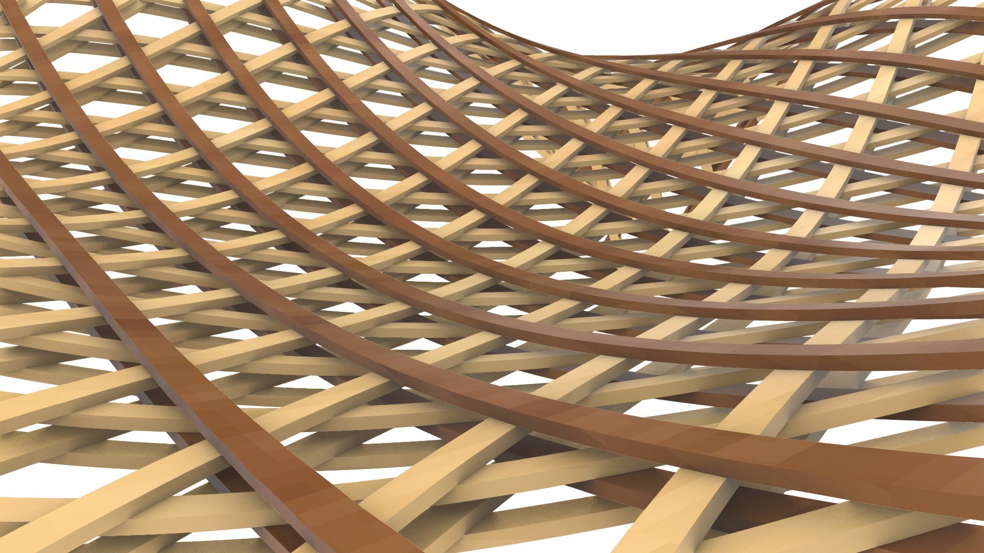Elastic GridShell Structure 4 3D - TurboSquid 2340565