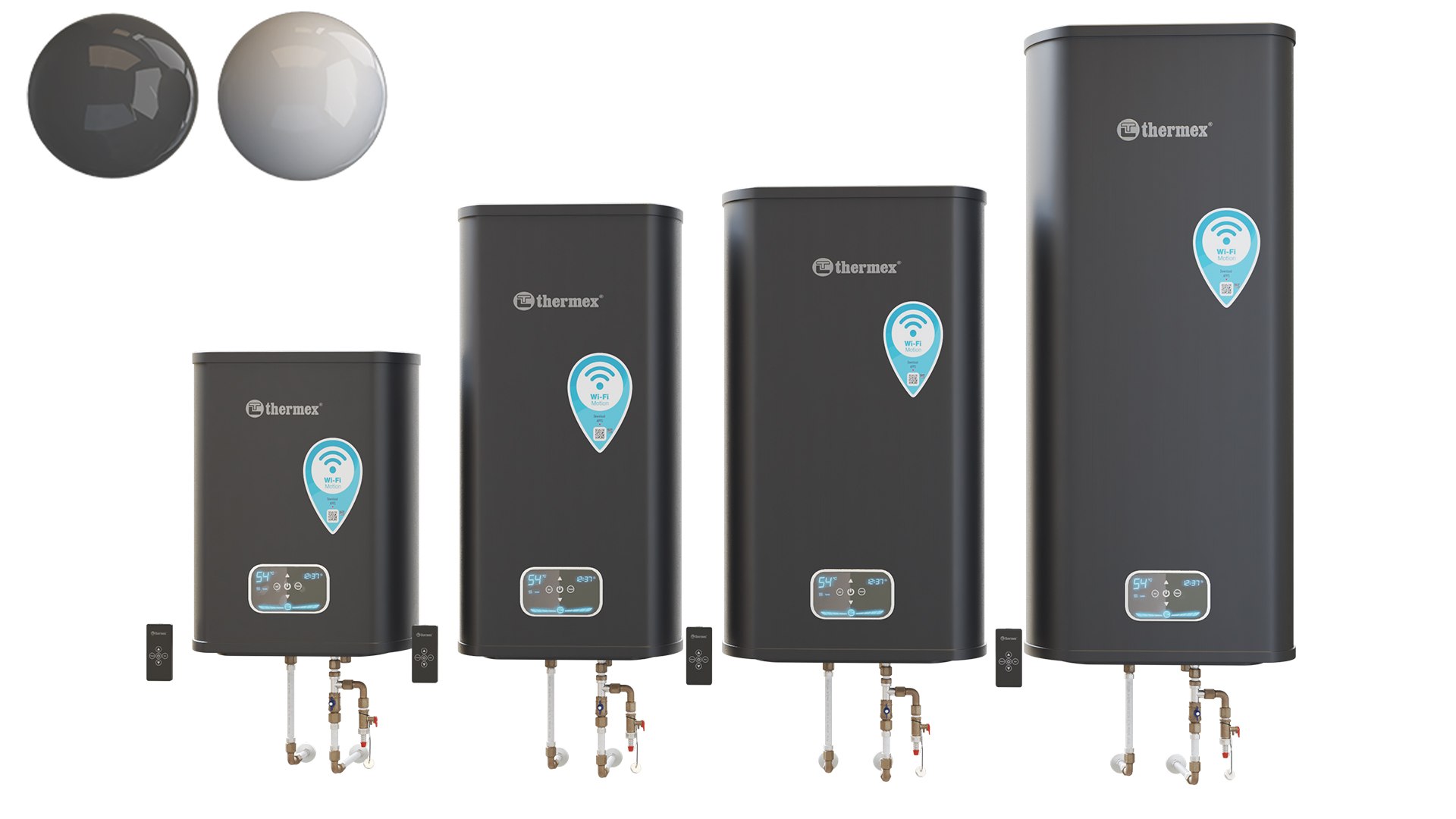 3D Model Set Water Heater THERMEX ID V Pro Wi-Fi - TurboSquid 1788746