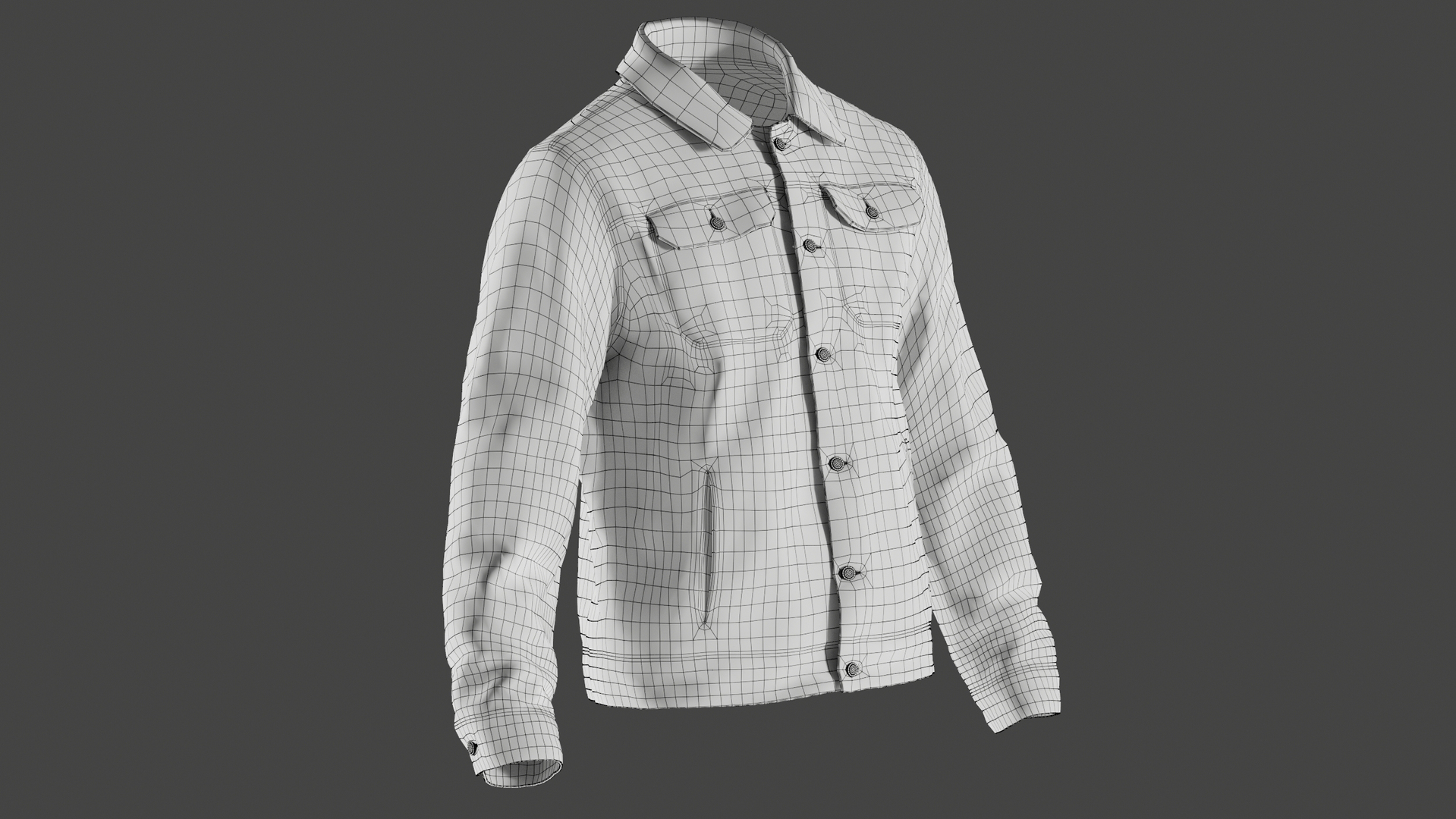 3D Mesh Jackets 5 - Model - TurboSquid 1653679
