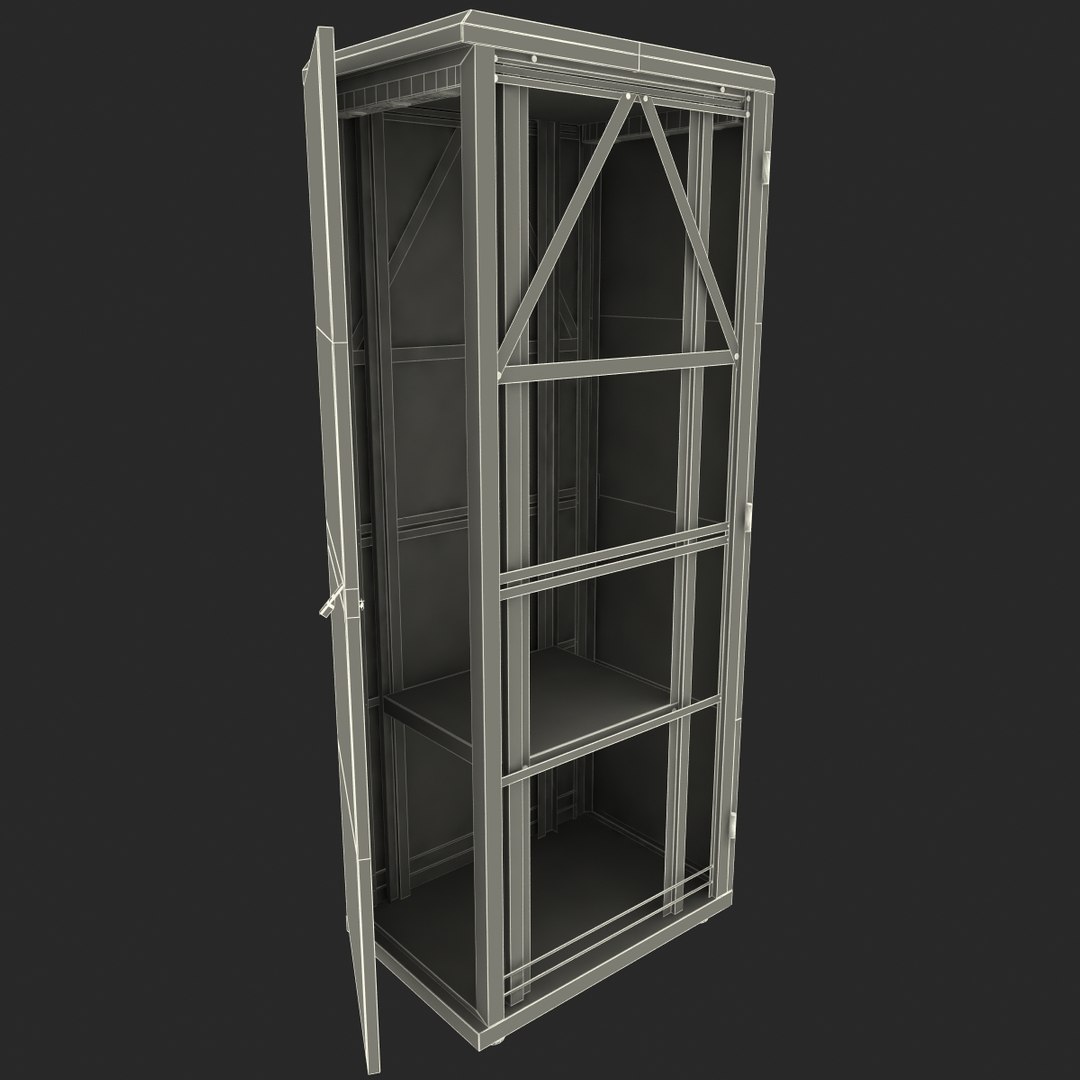 3d model server rack aesp