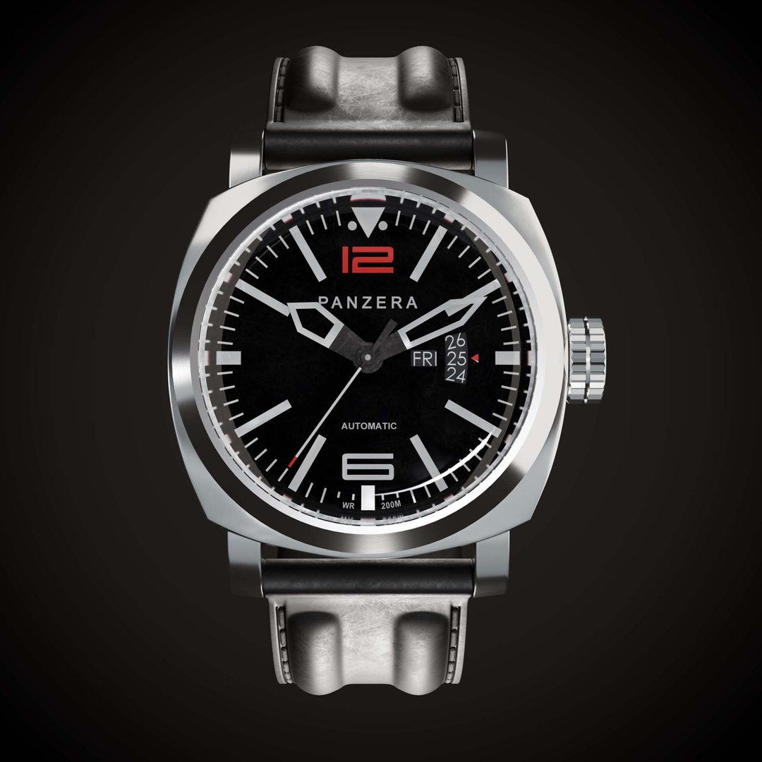 Panzera Watch 3D Model - TurboSquid 1479854