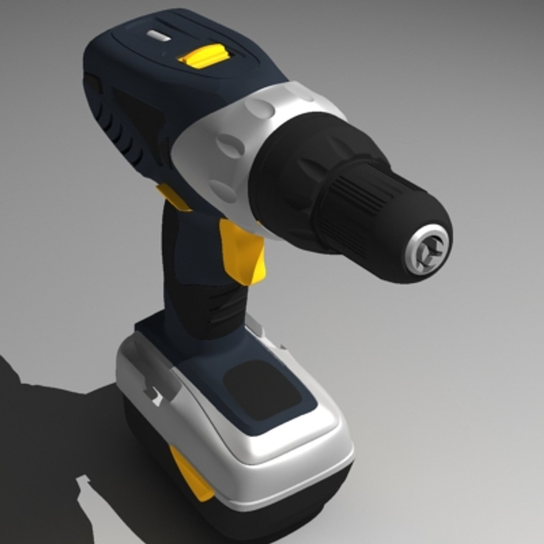 3ds max screwdriver drill