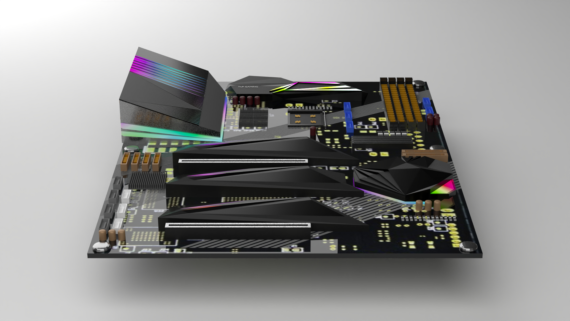 Motherboard 3D Model - TurboSquid 2035400