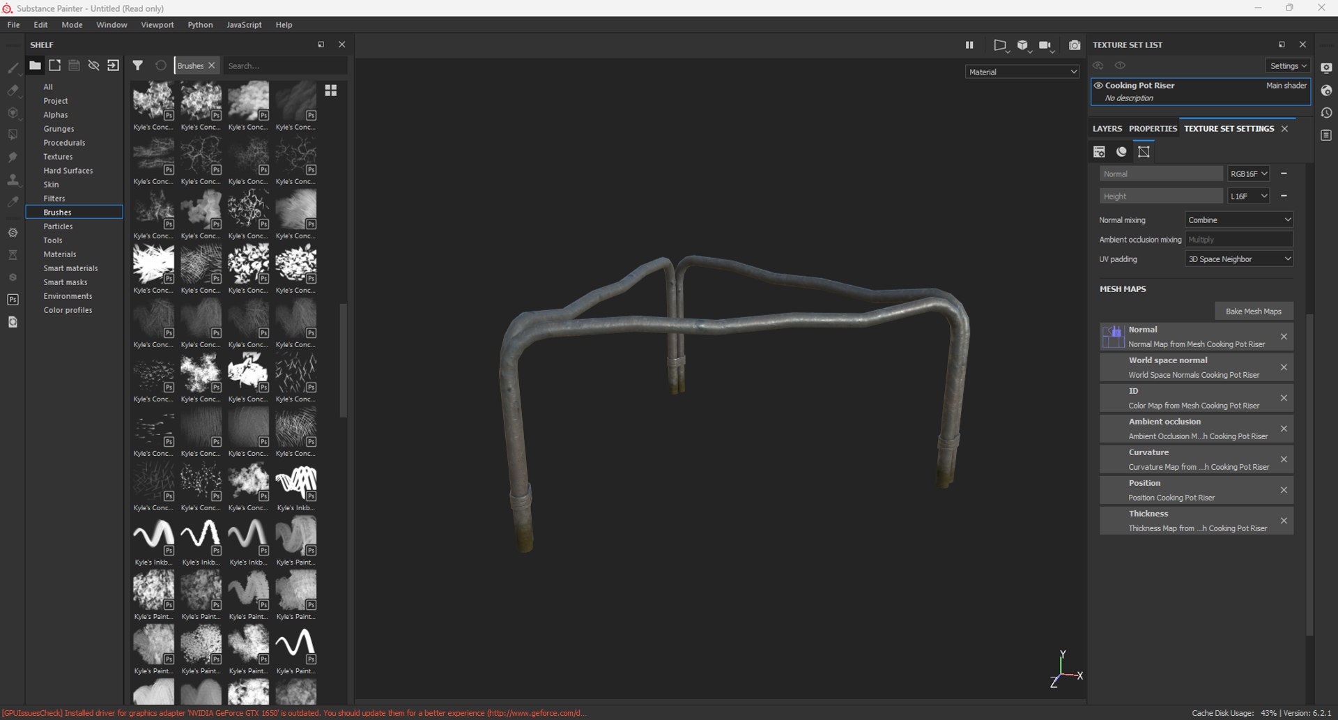Cooking Pot Riser 3D - TurboSquid 2161133