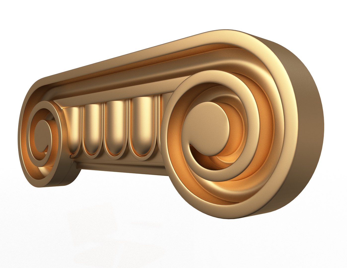 3D model Antique Ionic capital - TurboSquid 1731172