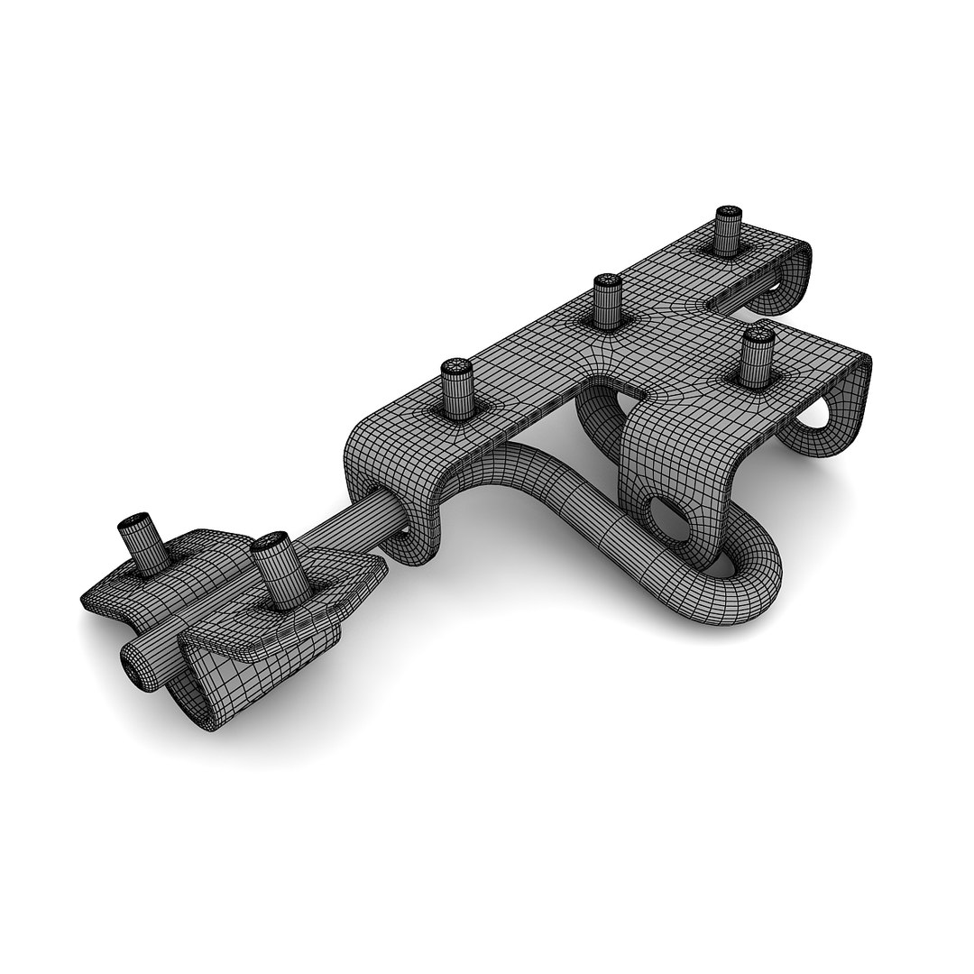 3D Door Latch 05 Model - TurboSquid 1404073