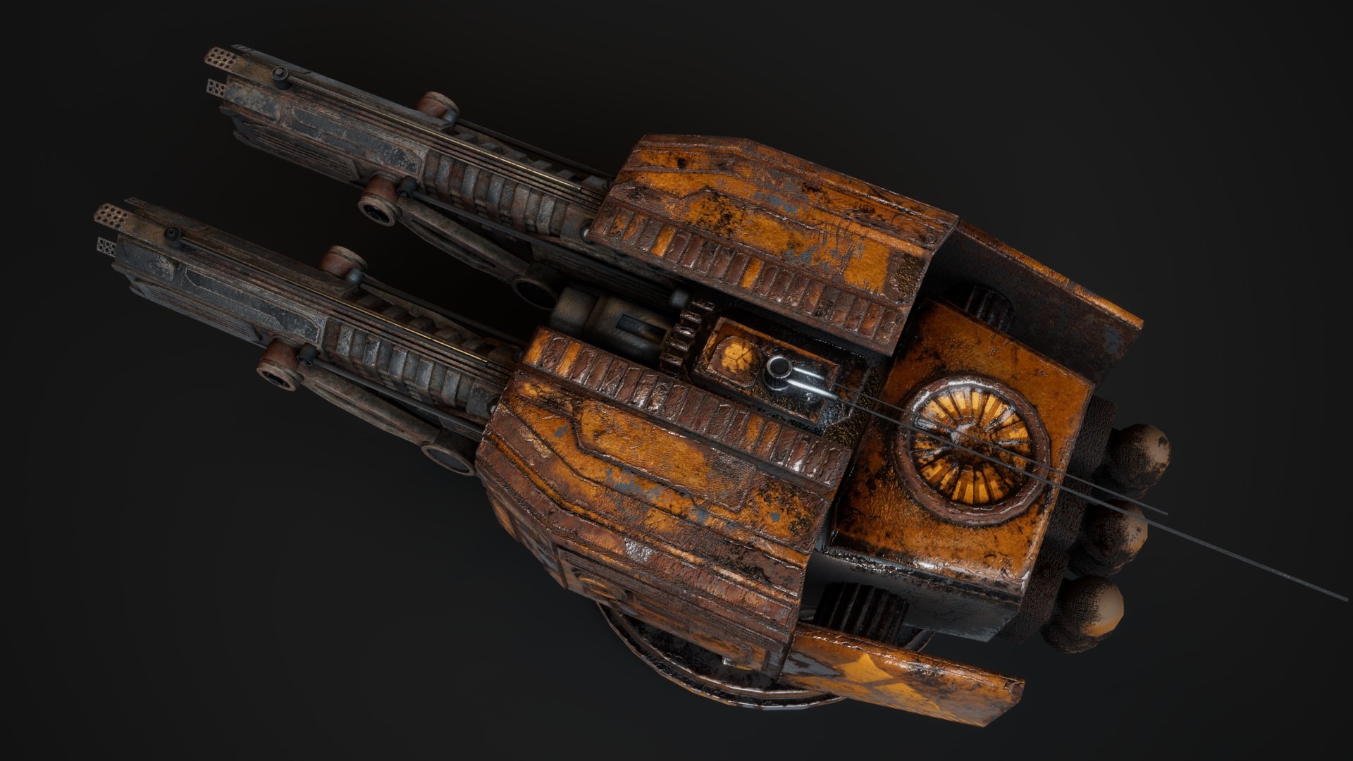 3D Turret SB-1 - TurboSquid 2139567