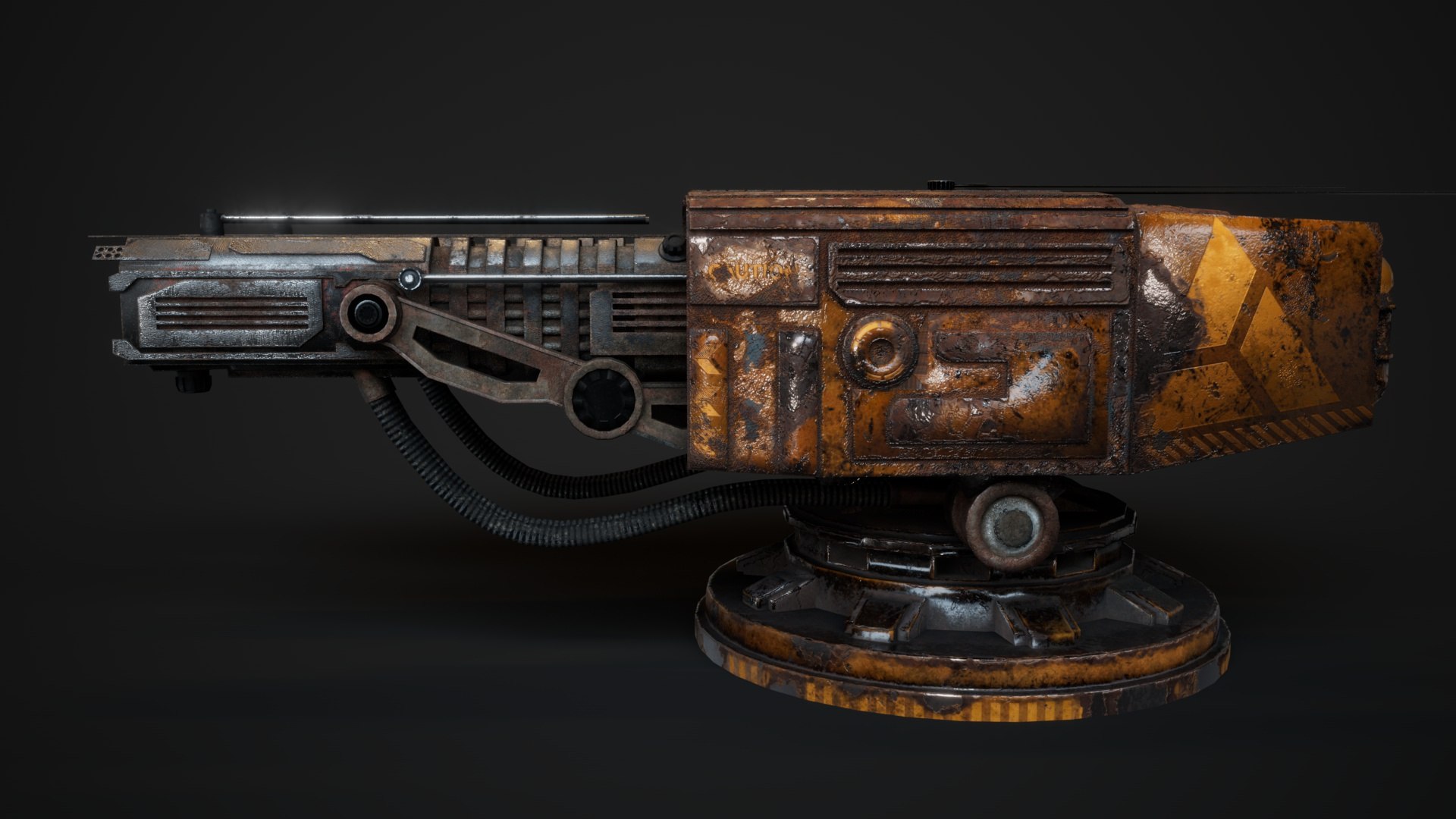 3D Turret SB-1 - TurboSquid 2139567