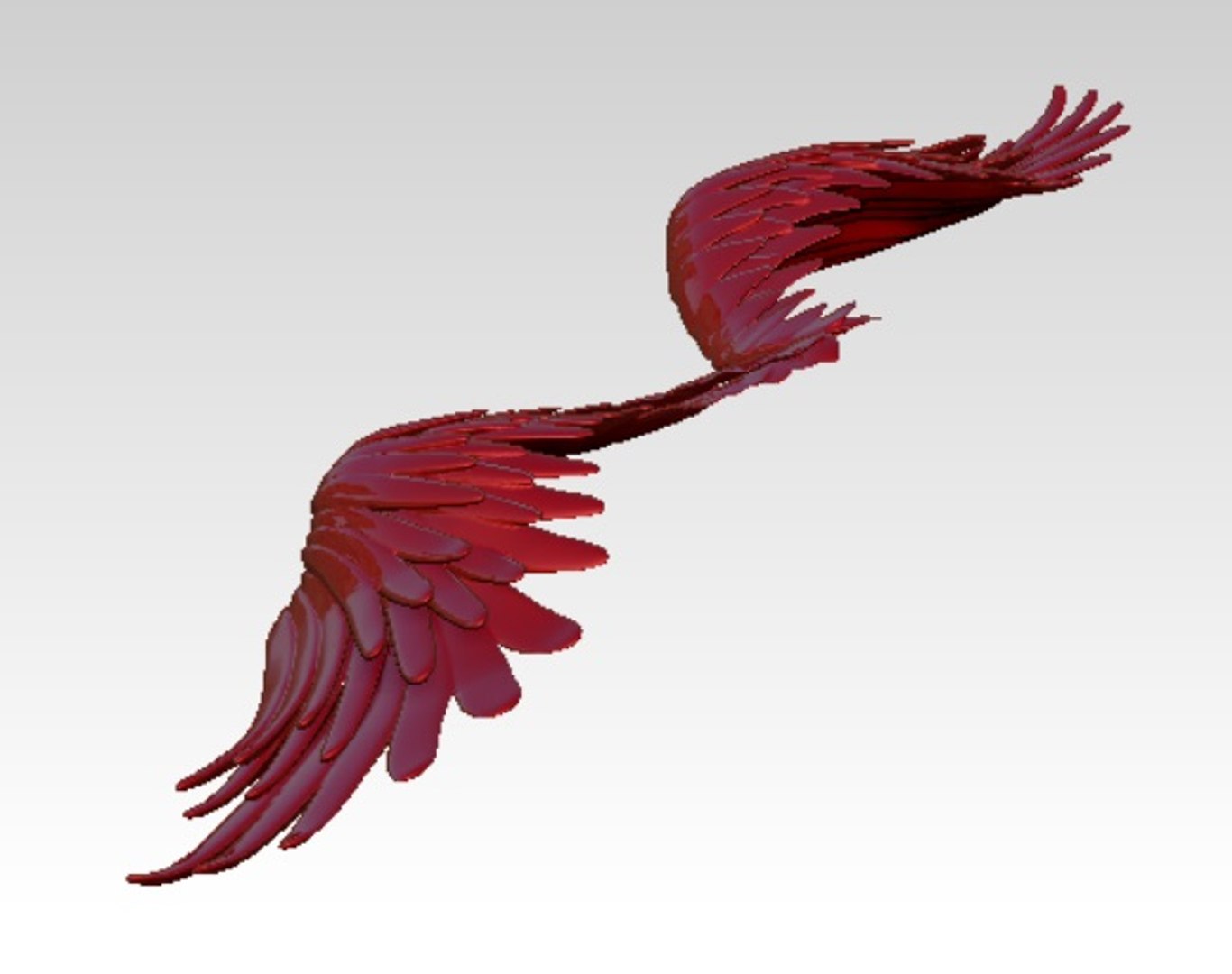 3d Wings Cnc Printer Model