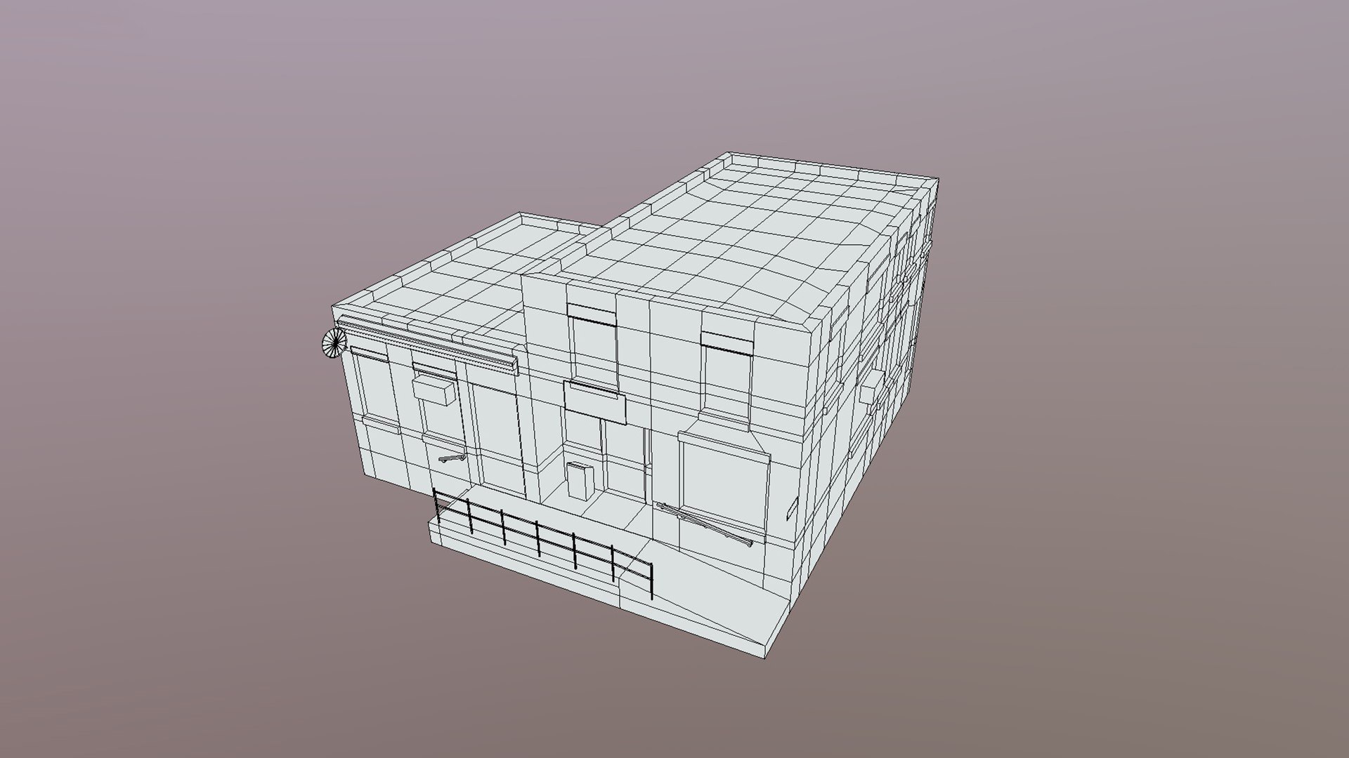 Post Office Building PBR 3D Model - TurboSquid 2145393