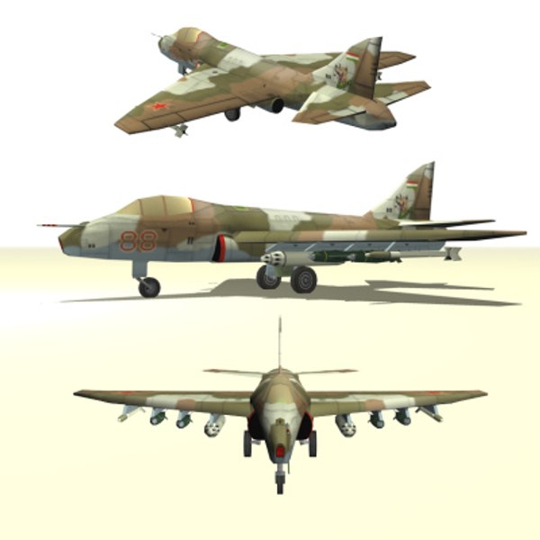 modelo 3d Avión CA-23 Cheetah (Luchador CAS) - TurboSquid 440602