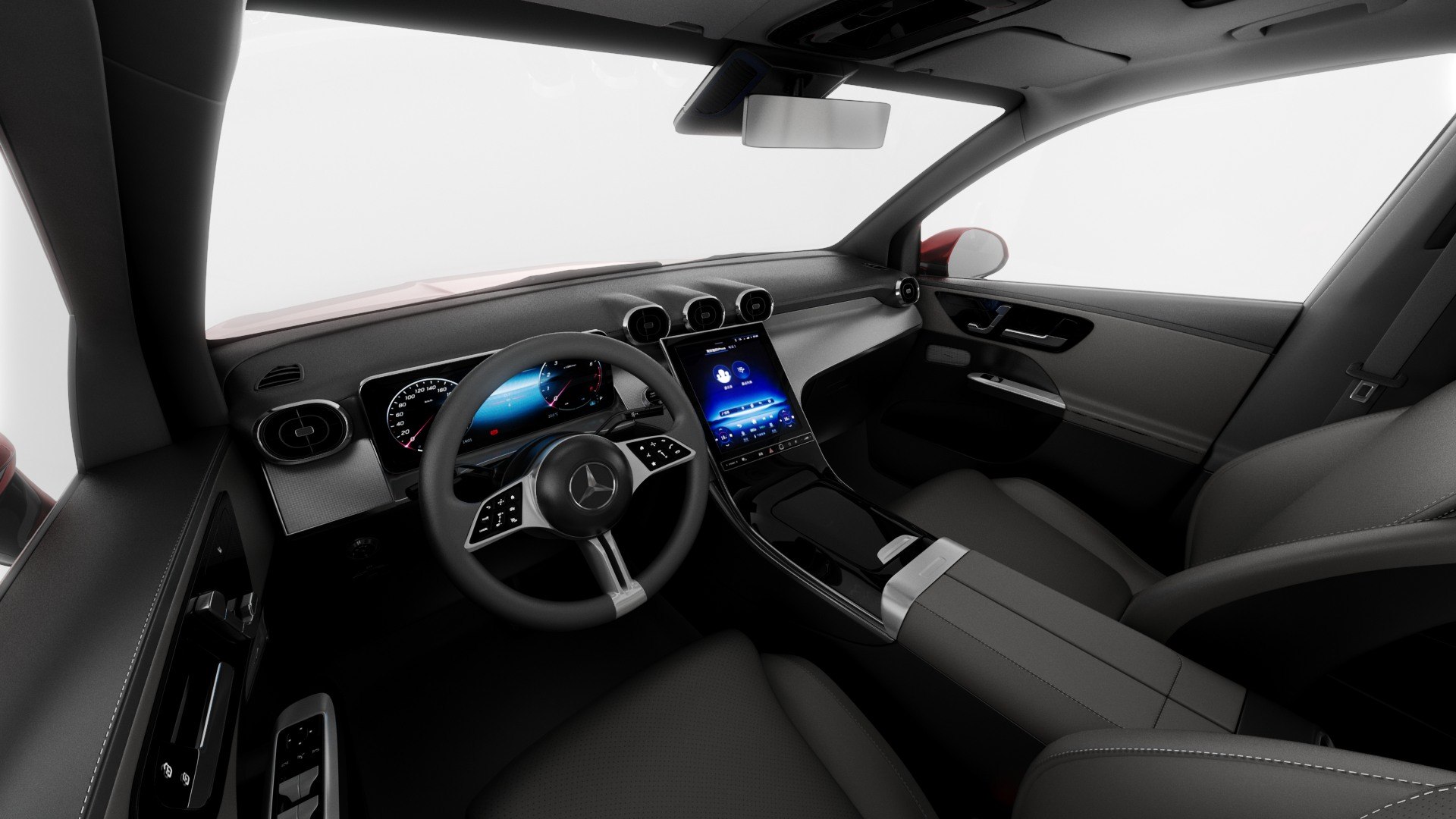 Mercedes-Benz GLC Coupe 2024 With Interior Model - TurboSquid 2152799