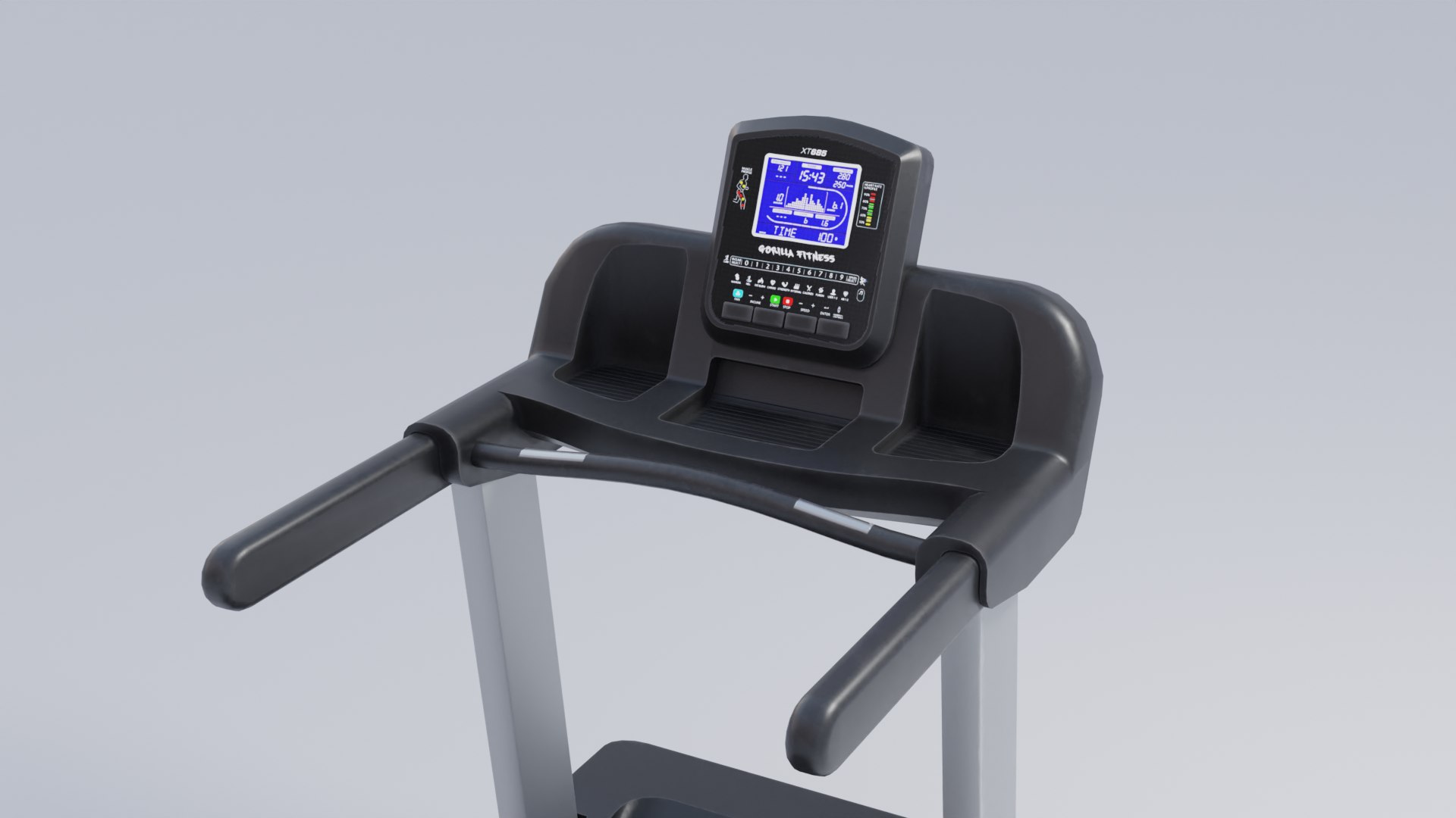 Treadmill 3D Model - TurboSquid 2033251