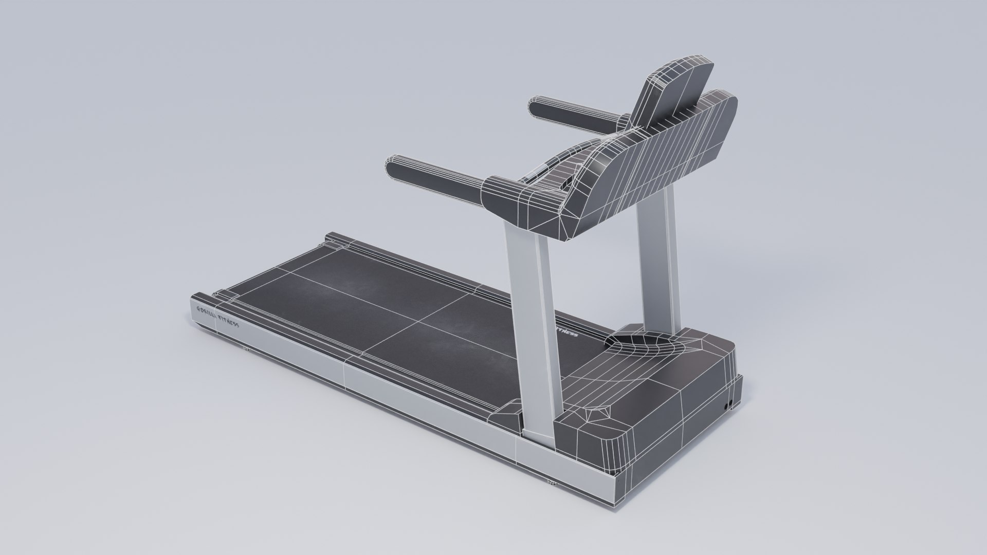 Treadmill 3D Model - TurboSquid 2033251