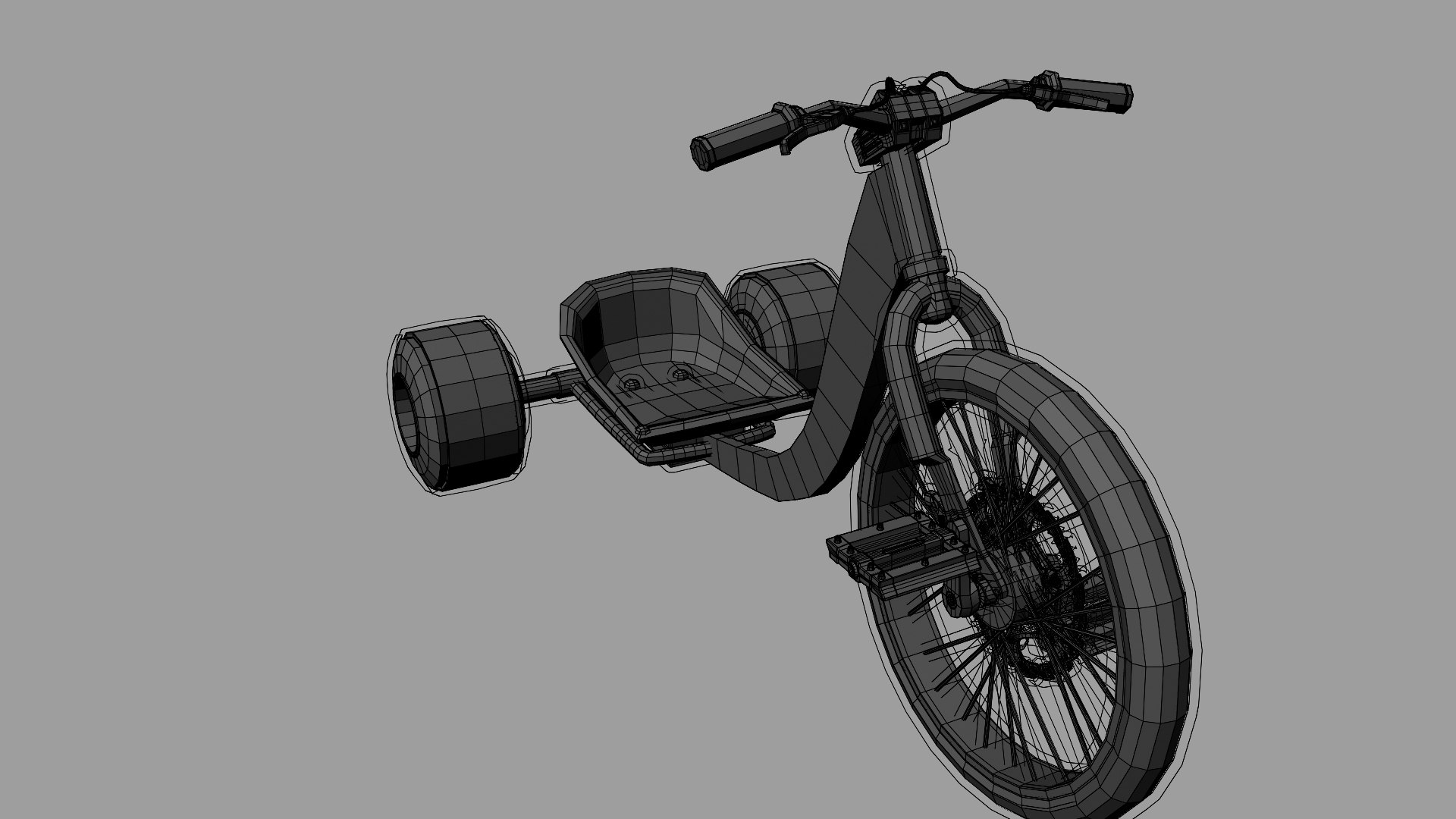 3D trike rendered - TurboSquid 1269324