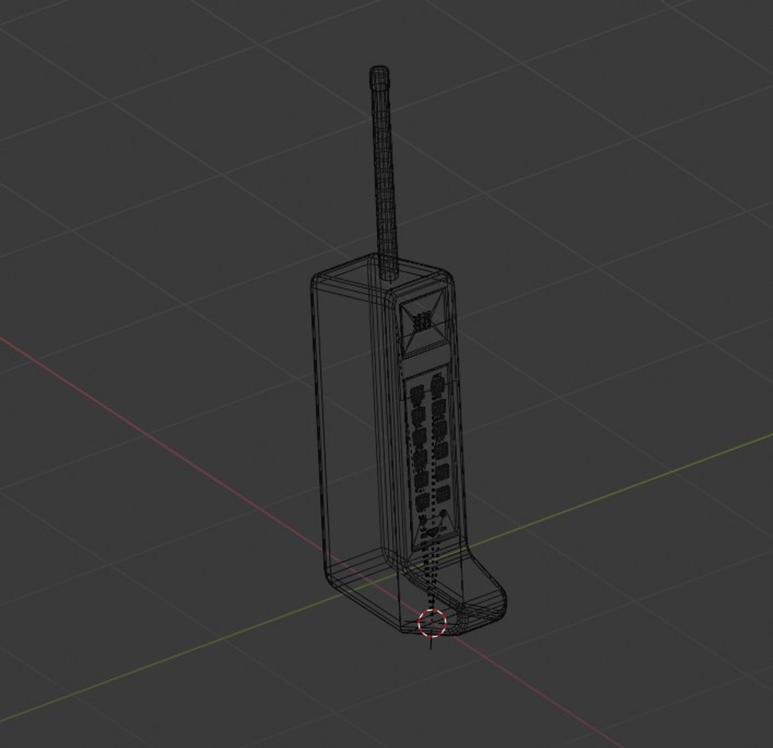 Motorola Dynatac Mobile Phone 3D Model - TurboSquid 1553701