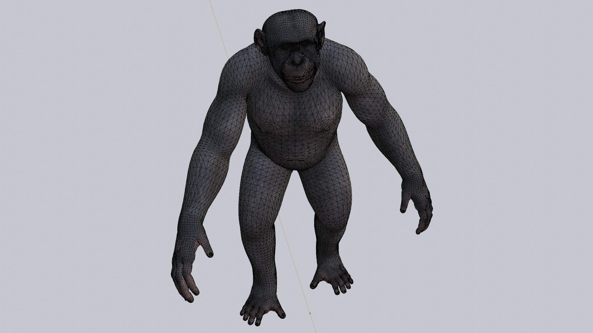Monkey 3D Model - TurboSquid 2013215