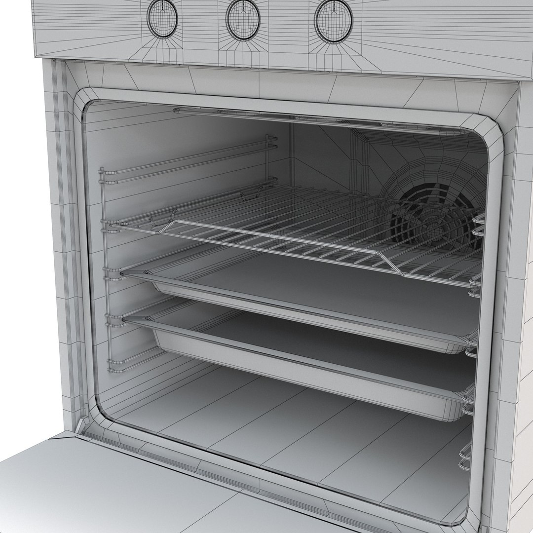 Wall Oven Gorenje BO6727E03X 3D - TurboSquid 2052193