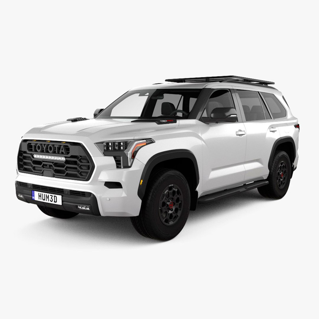 modelo 3d Toyota Sequoia TRD Pro 2022 - TurboSquid 1997180