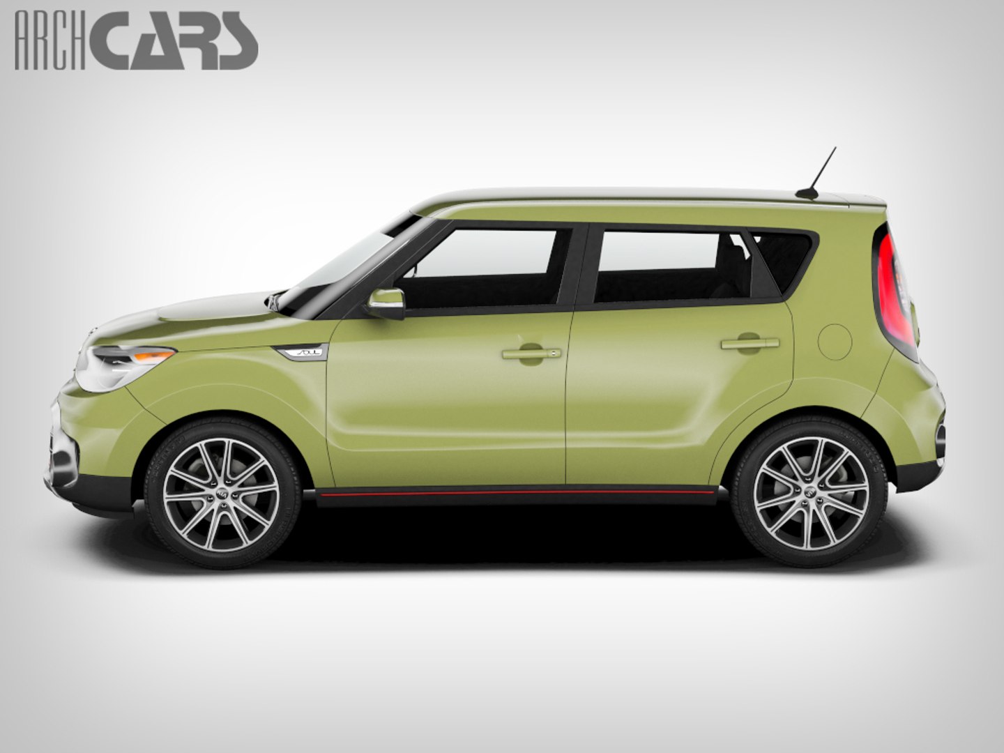 Kia soul 3D model - TurboSquid 1288778
