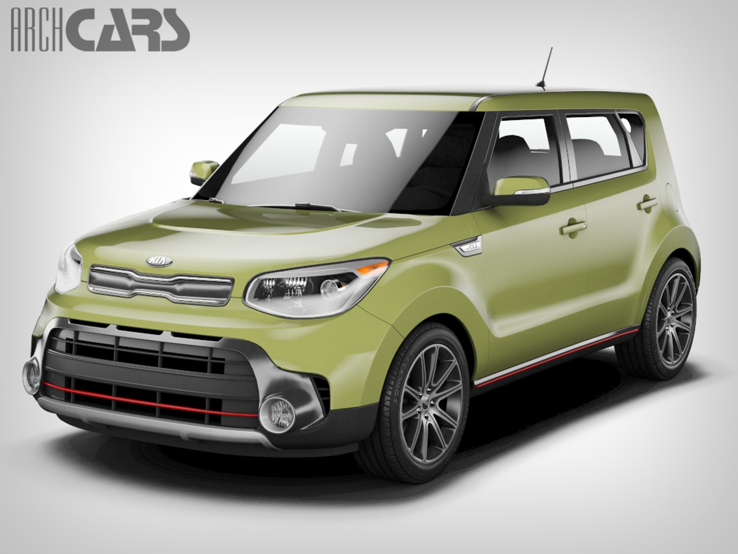 Kia soul 3D model - TurboSquid 1288778