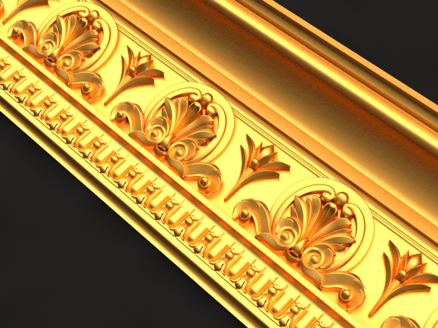 Cornice Mold Decor 3d Max