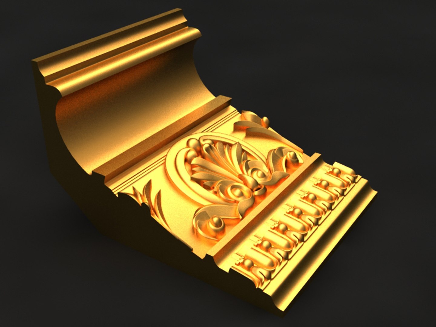 Cornice Mold Decor 3d Max