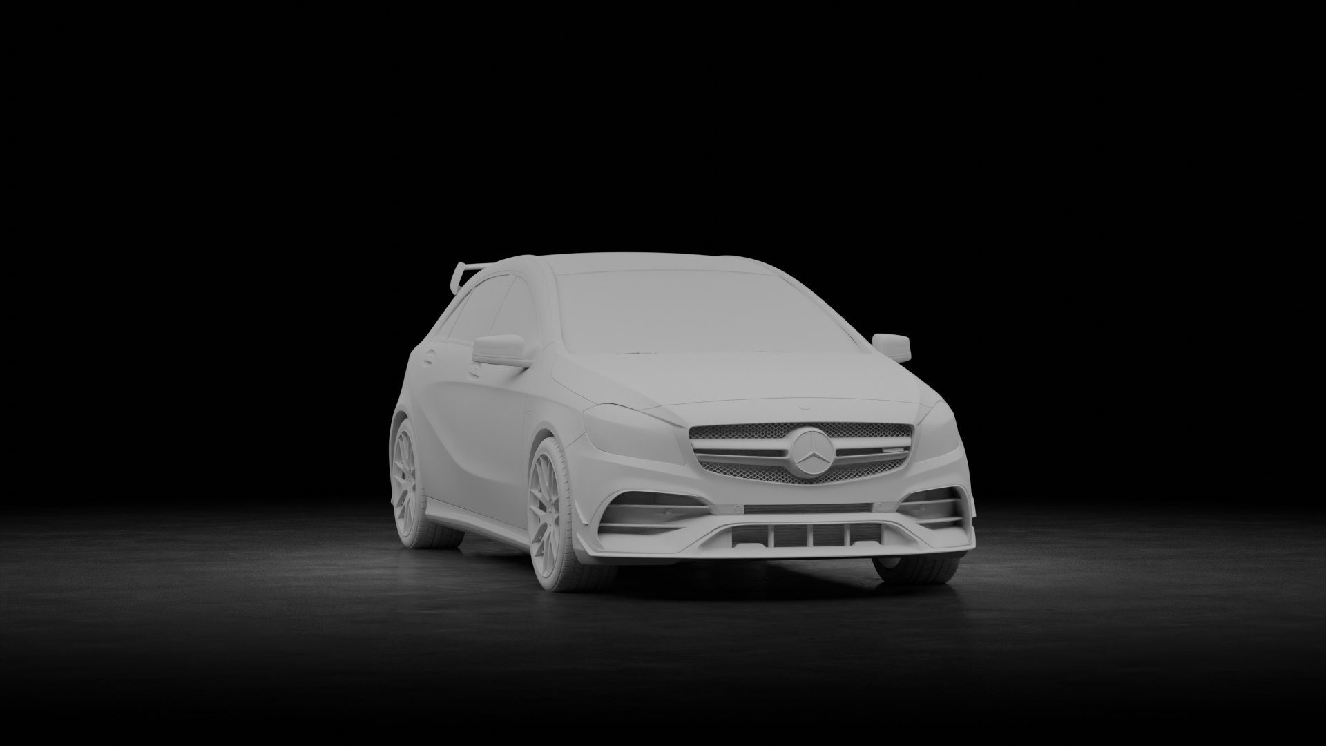 modelo 3d Mercedes-Benz A45 AMG 2017 - TurboSquid 1917363