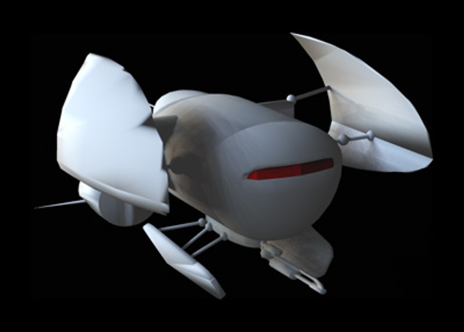 Flying Machine 3d Model