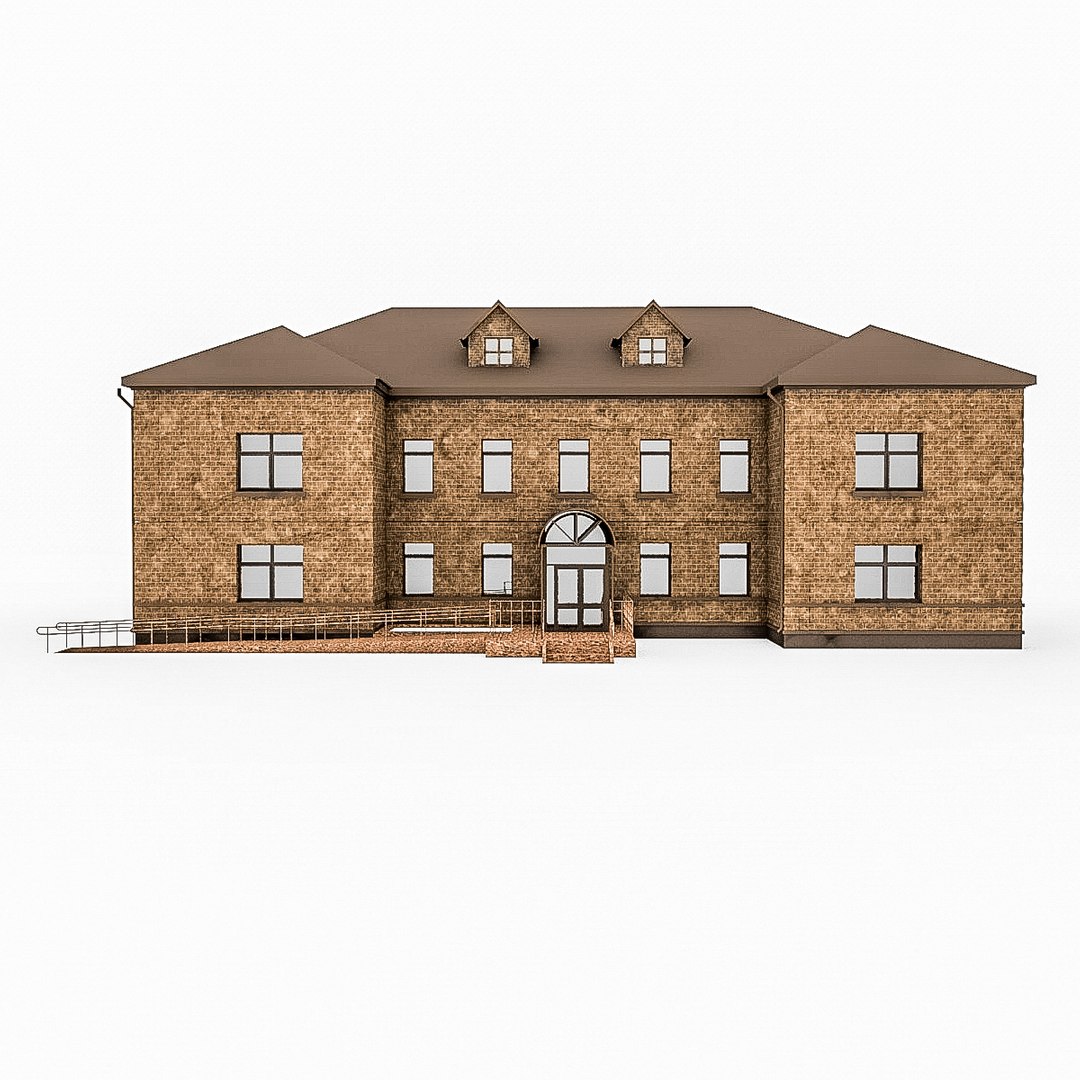 3d 3ds City Office Building