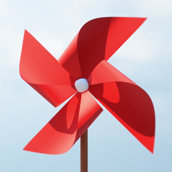 3D Pinwheel Models | TurboSquid