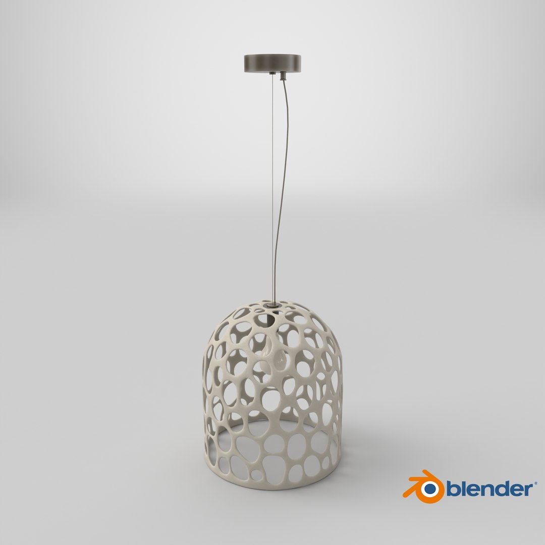 3D Aparri White Rough Cast Pendant Light - TurboSquid 2377266