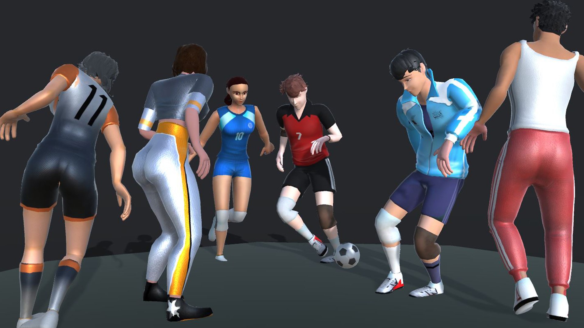 Sports Avatars 3D Model - TurboSquid 2029870