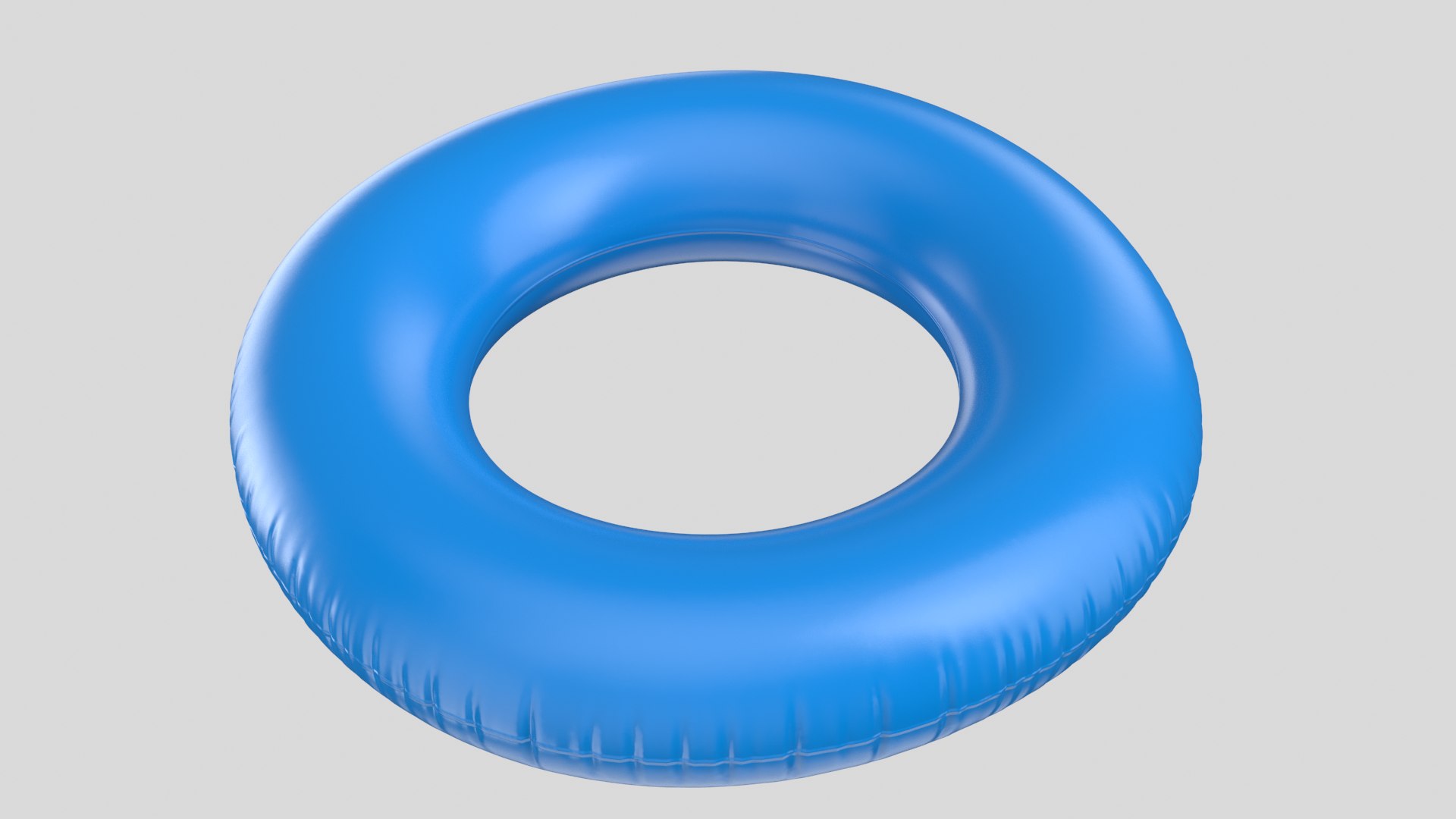 Blue Inflatable Ring 3D - TurboSquid 1761393