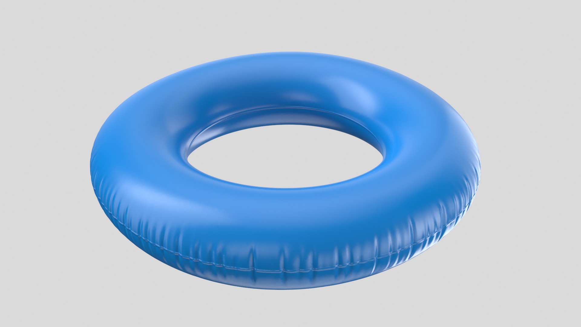 Blue Inflatable Ring 3D - TurboSquid 1761393