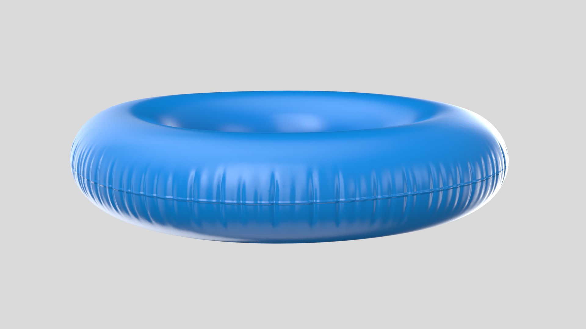 Blue Inflatable Ring 3D - TurboSquid 1761393