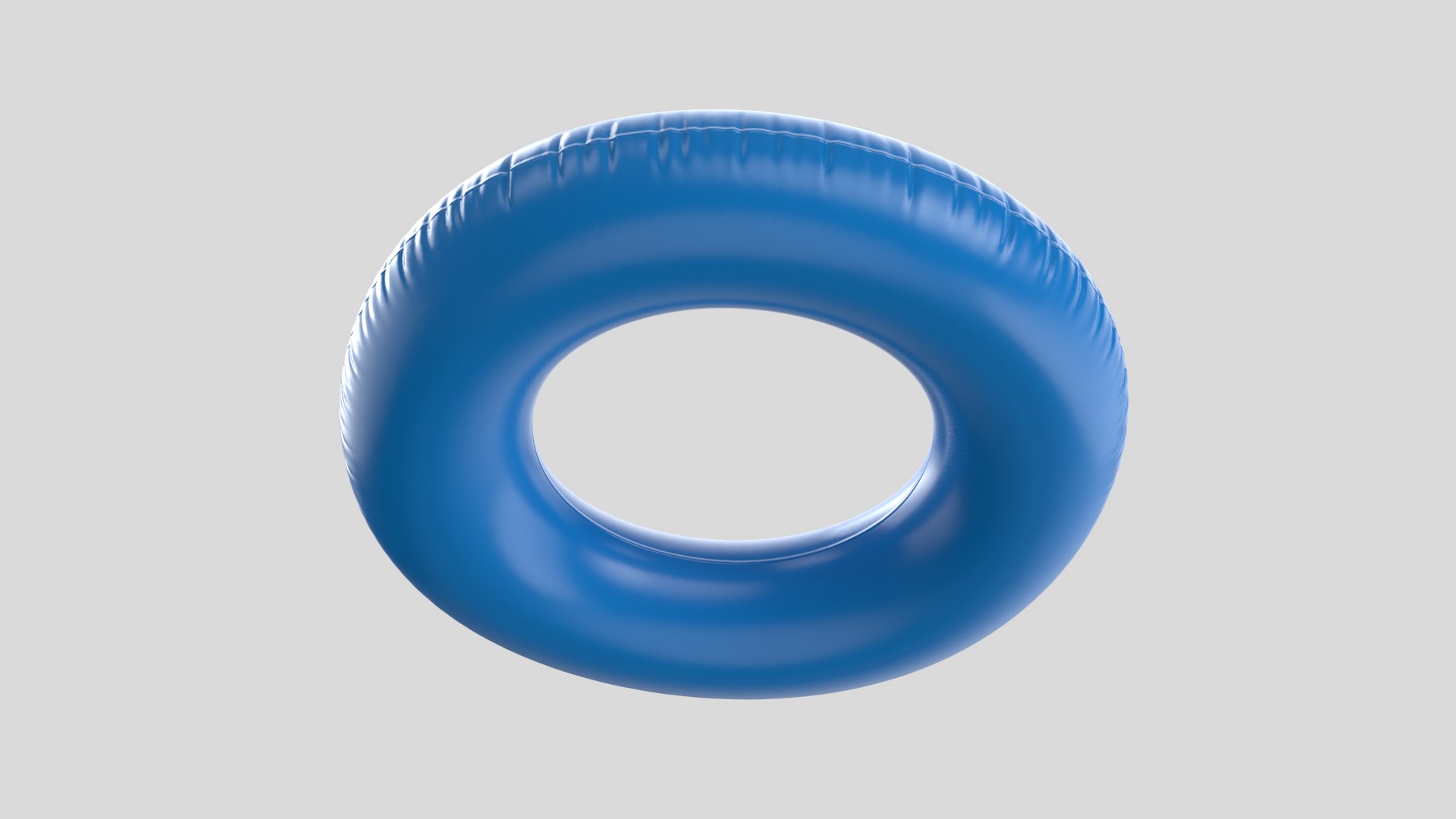 Blue Inflatable Ring 3D - TurboSquid 1761393