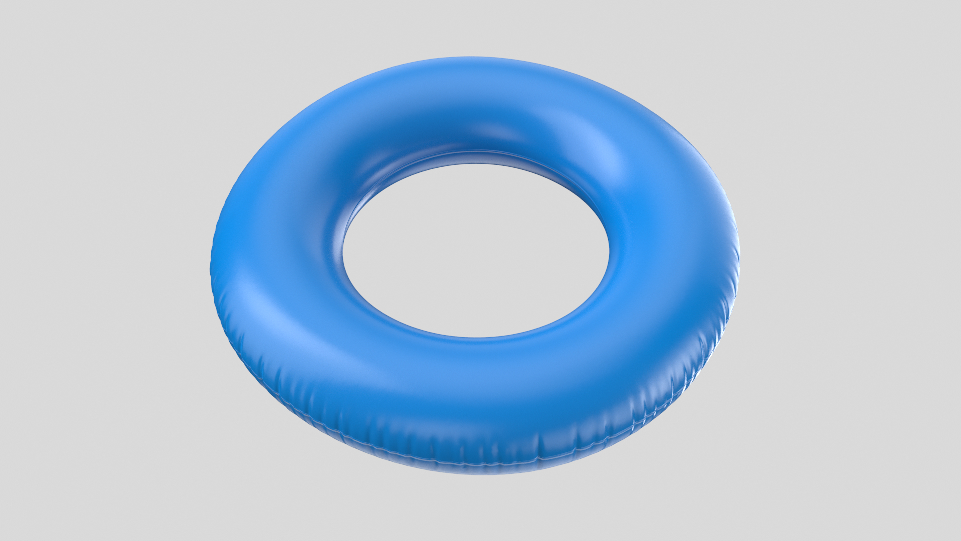 Blue Inflatable Ring 3D - TurboSquid 1761393