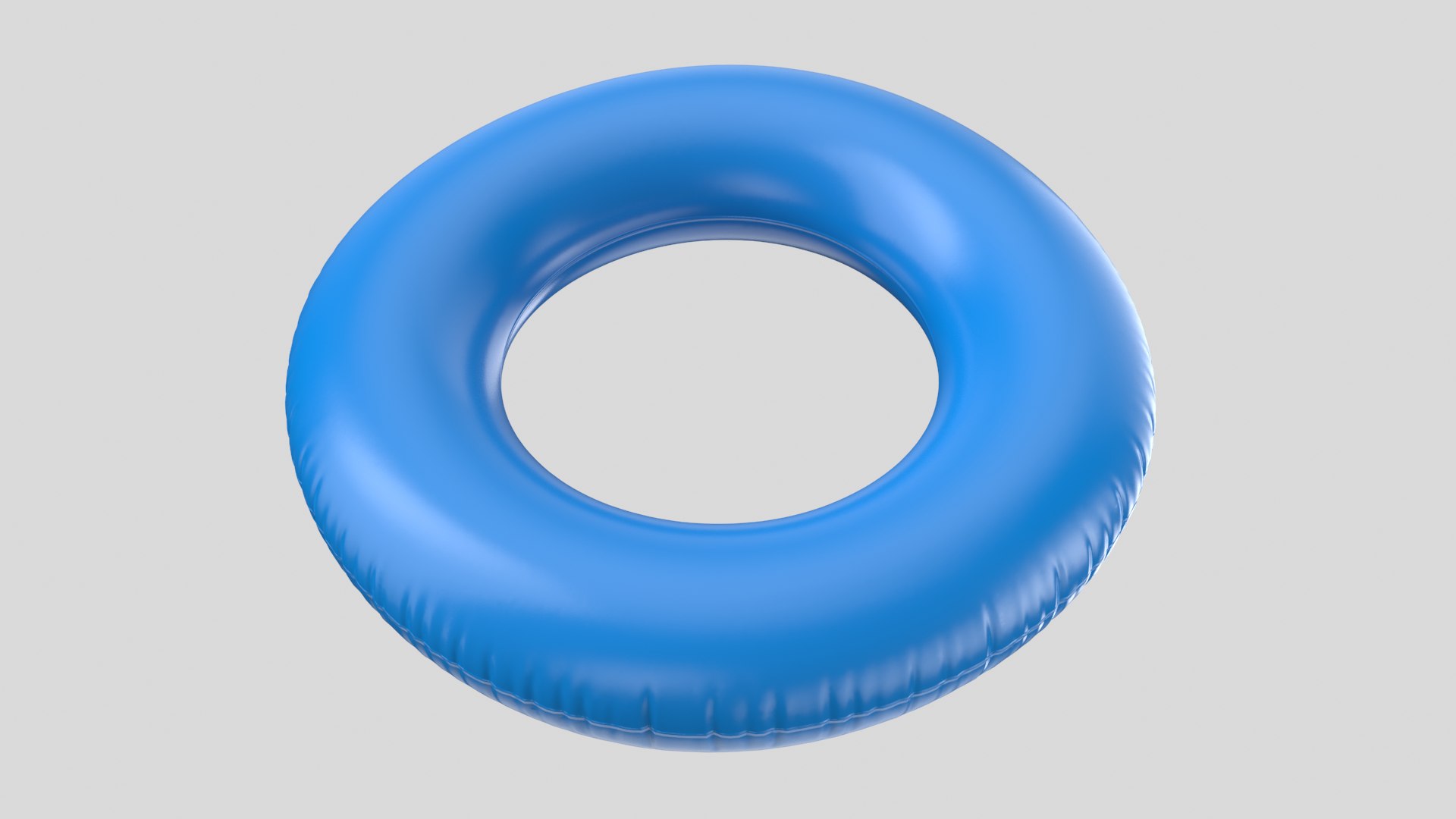 Blue Inflatable Ring 3D - TurboSquid 1761393