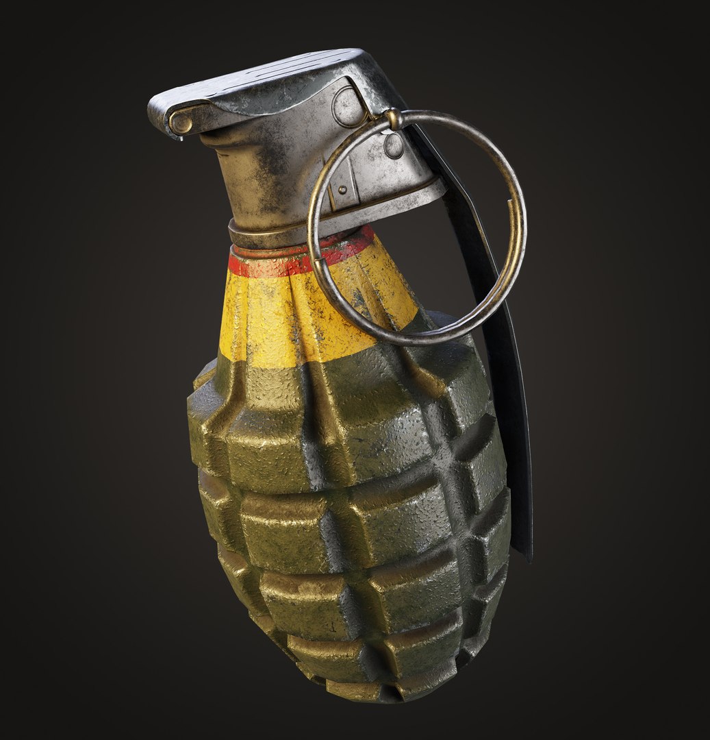 Frag grenades 3D model - TurboSquid 1700410