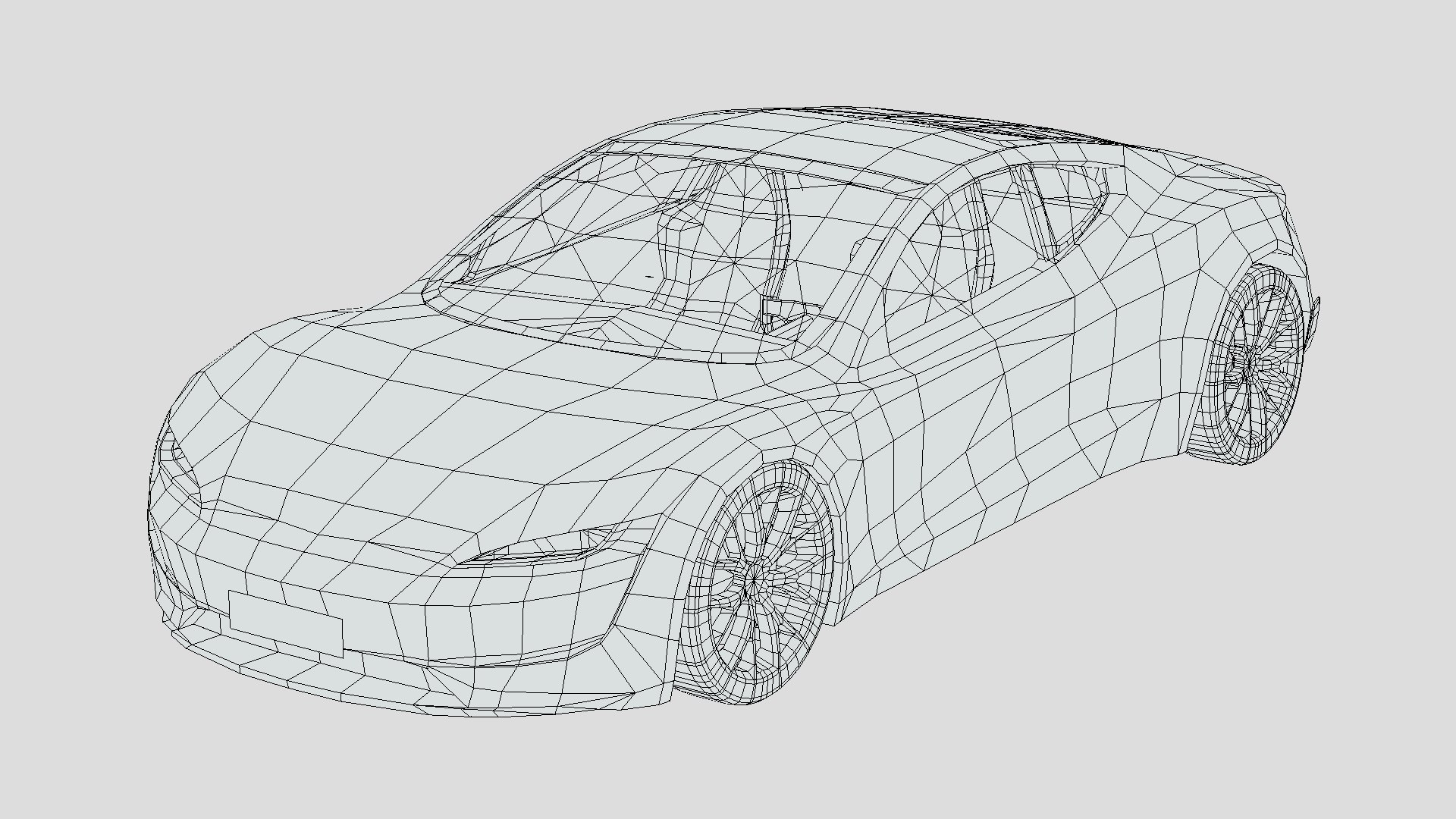 Low Poly Car - Tesla Roadster 3D Model - TurboSquid 2091472