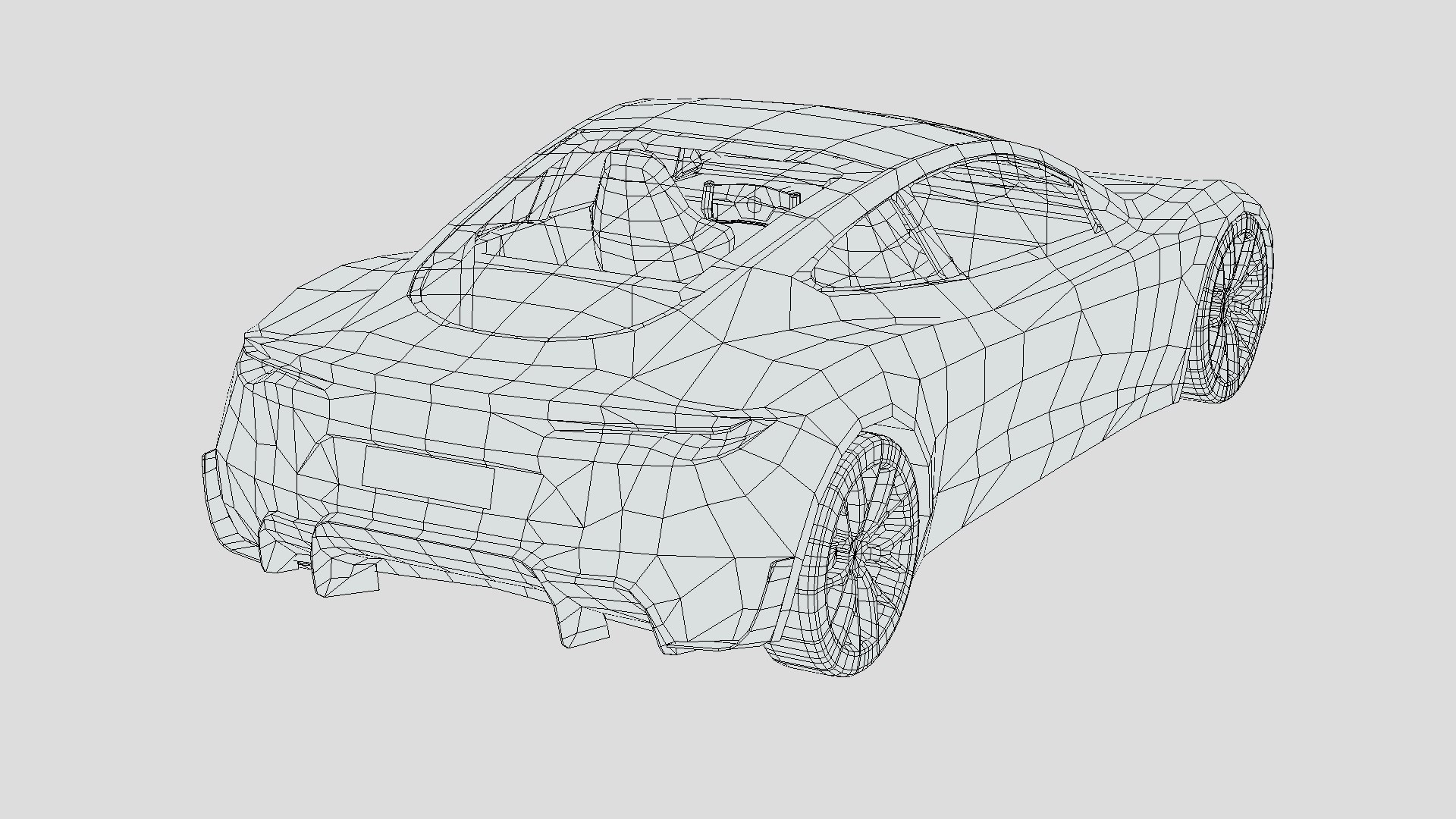 Low Poly Car - Tesla Roadster 3D Model - TurboSquid 2091472