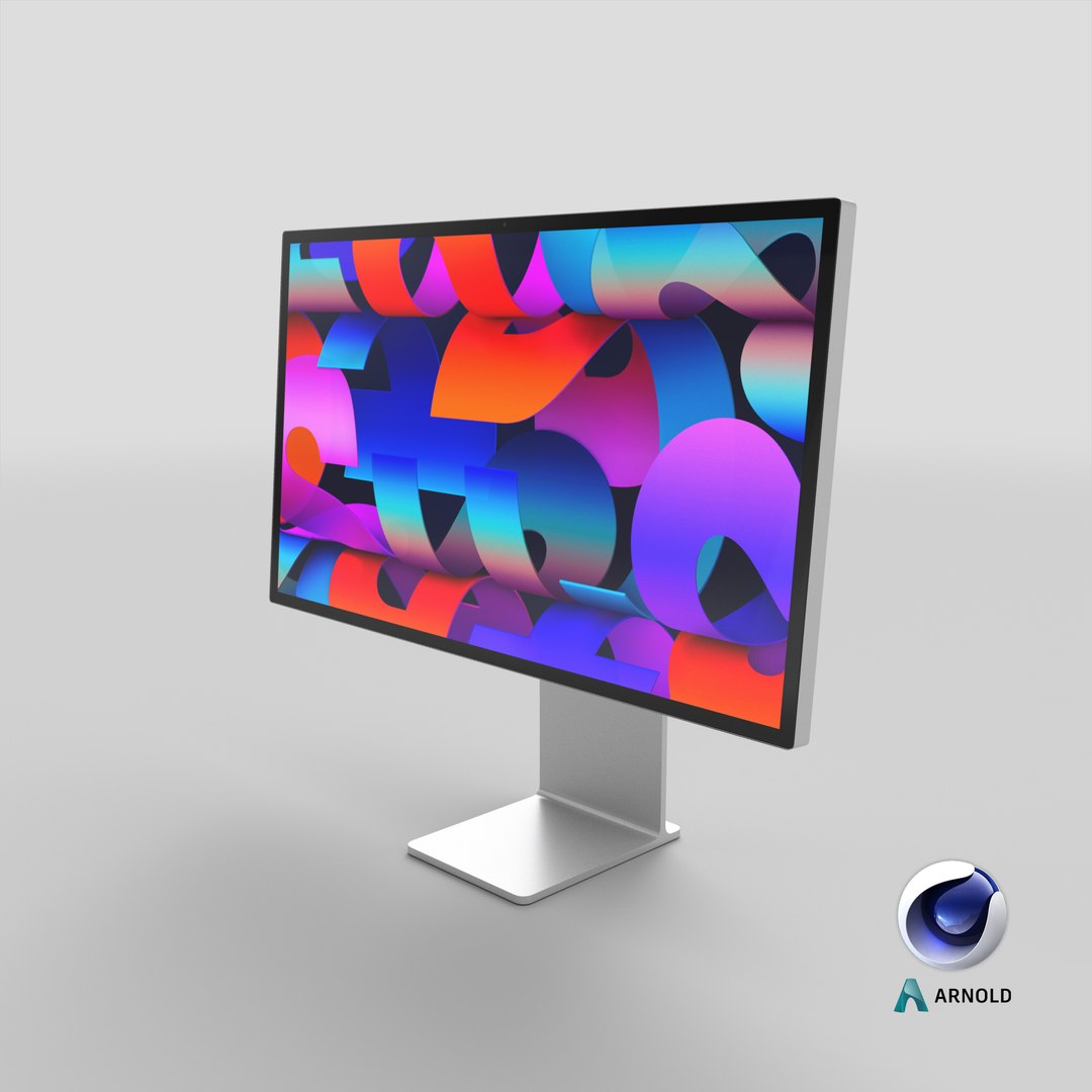 Apple Studio Display Tilt And Height Adjustable Stand 3D Model ...